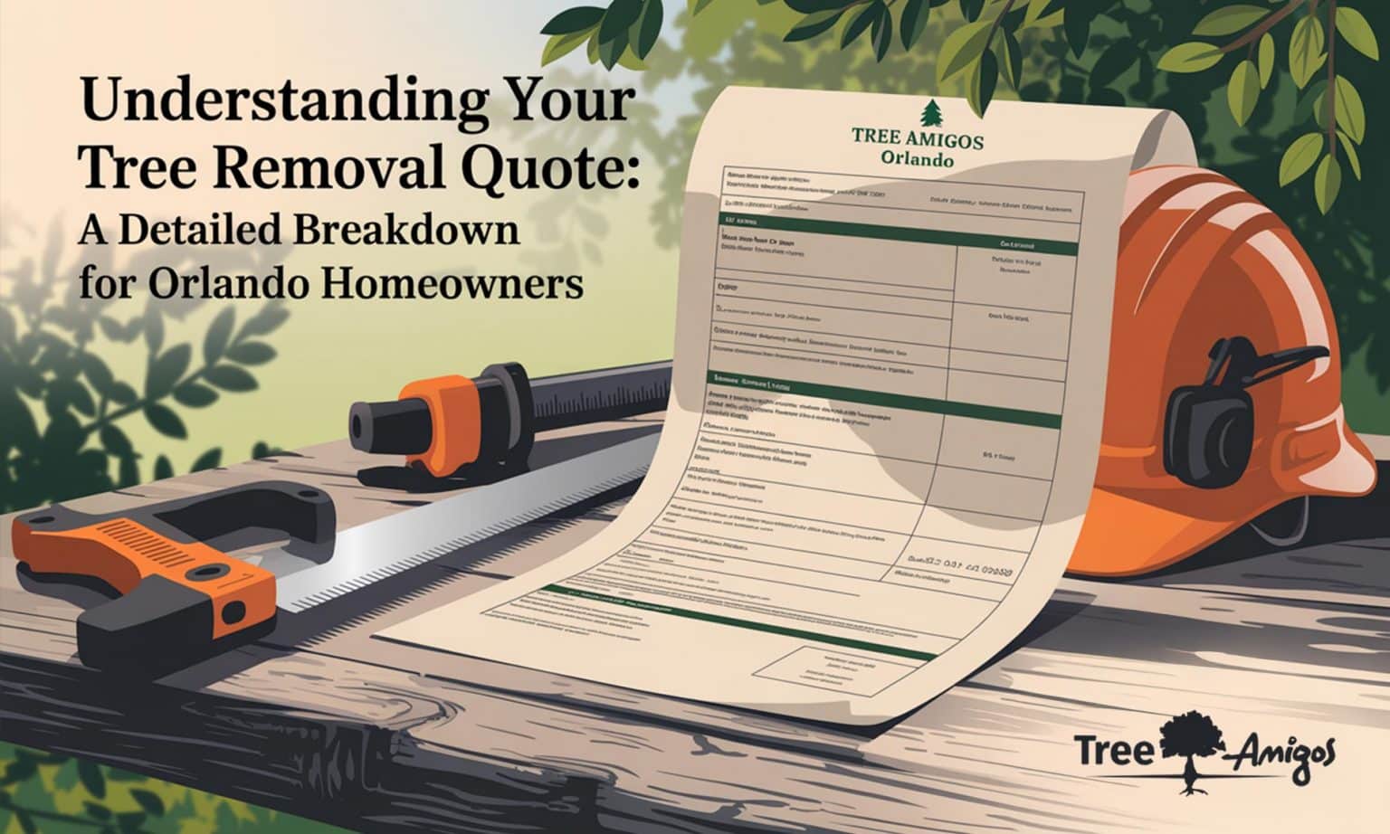 Understanding Your Tree Removal Quote A Detailed Breakdown For Orlando